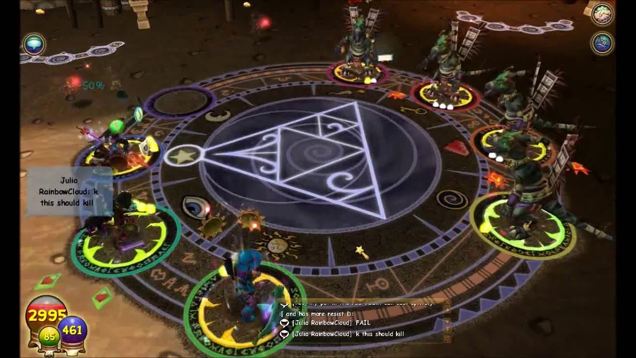 Wizard101-Azteca Walk Through Part 2 - YouTube