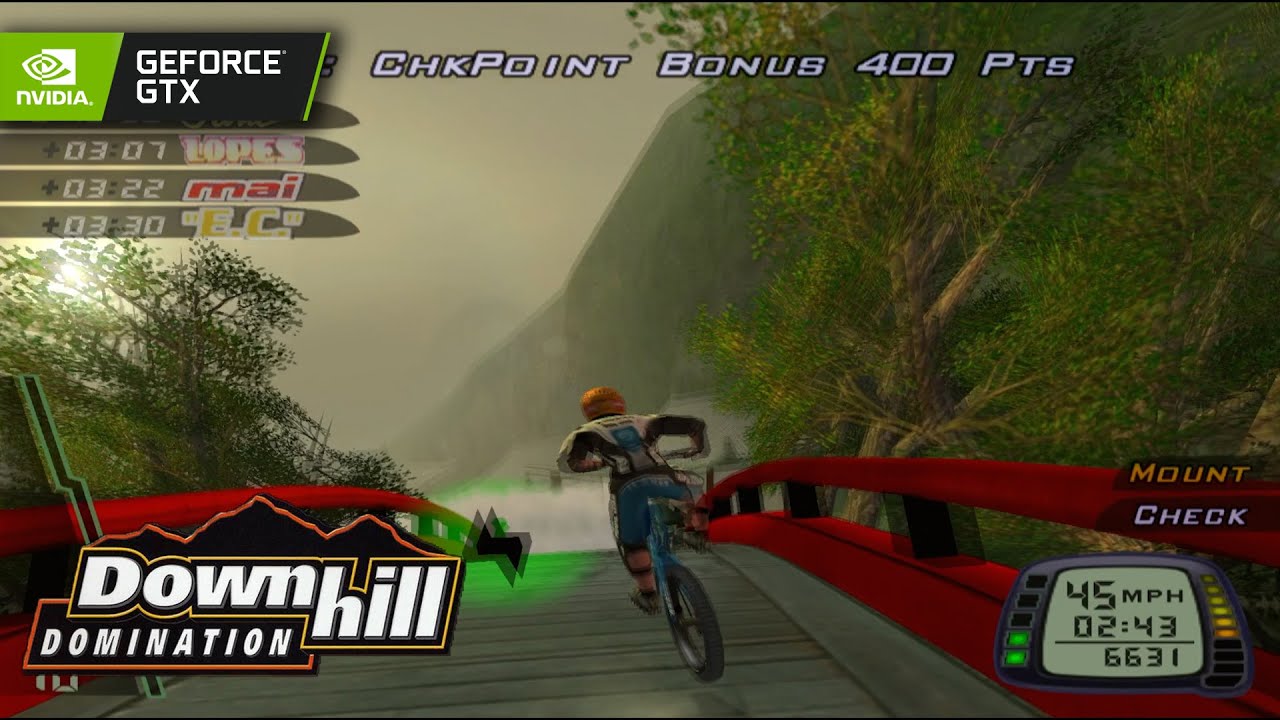 Nostalgia Game PS2 - Downhill Domination Imasaki Japan FR #pcsx2 - YouTube