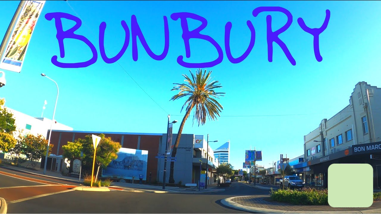 Bunbury Main Street Western Australia March 2021 - YouTube