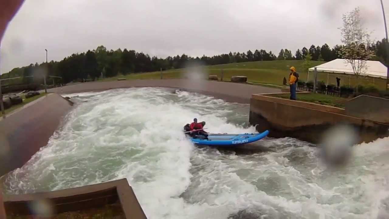 US National Whitewater Center SUP Squatch Whitewater Adventure - YouTube
