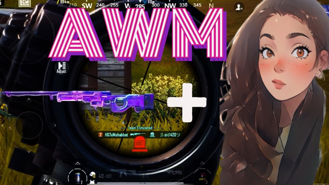 LAST AWM SHOT 😎| OYSTER GAMING | GIRL GAMER - YouTube