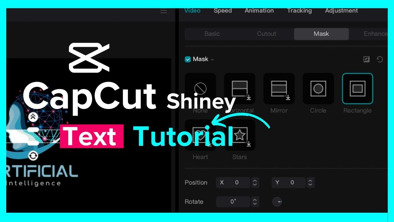 Shiny Text Tutorial CapCut || Make Text Glow in CapCut - YouTube