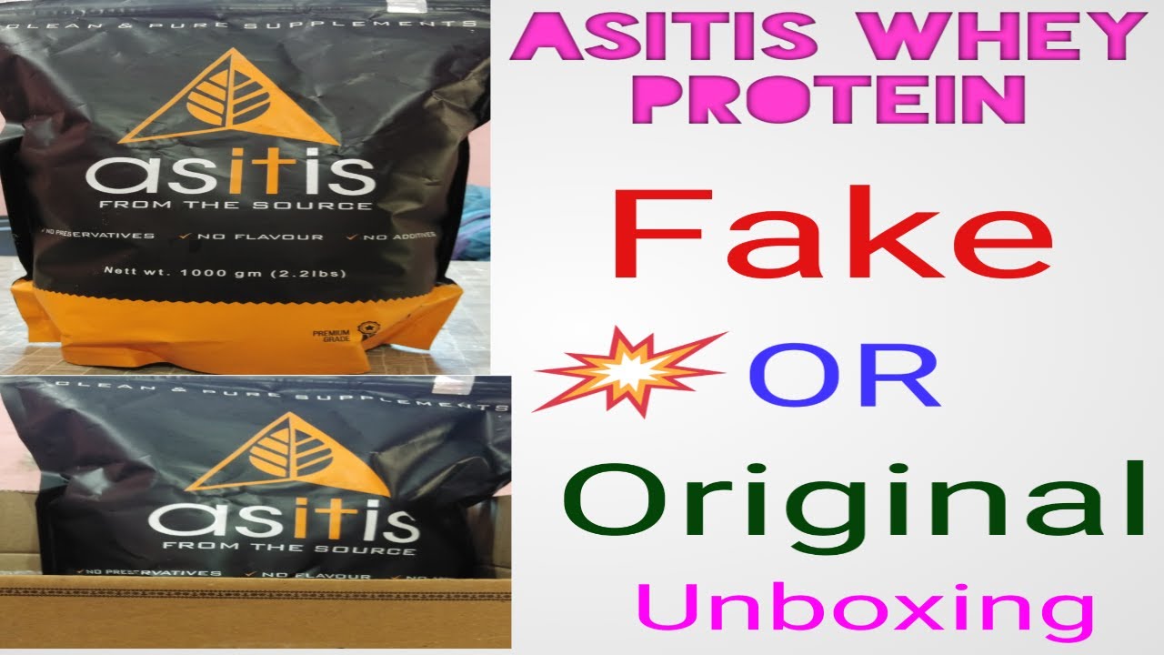 Unboxing asitis whey protein | Authentication of asitis whey protein ...