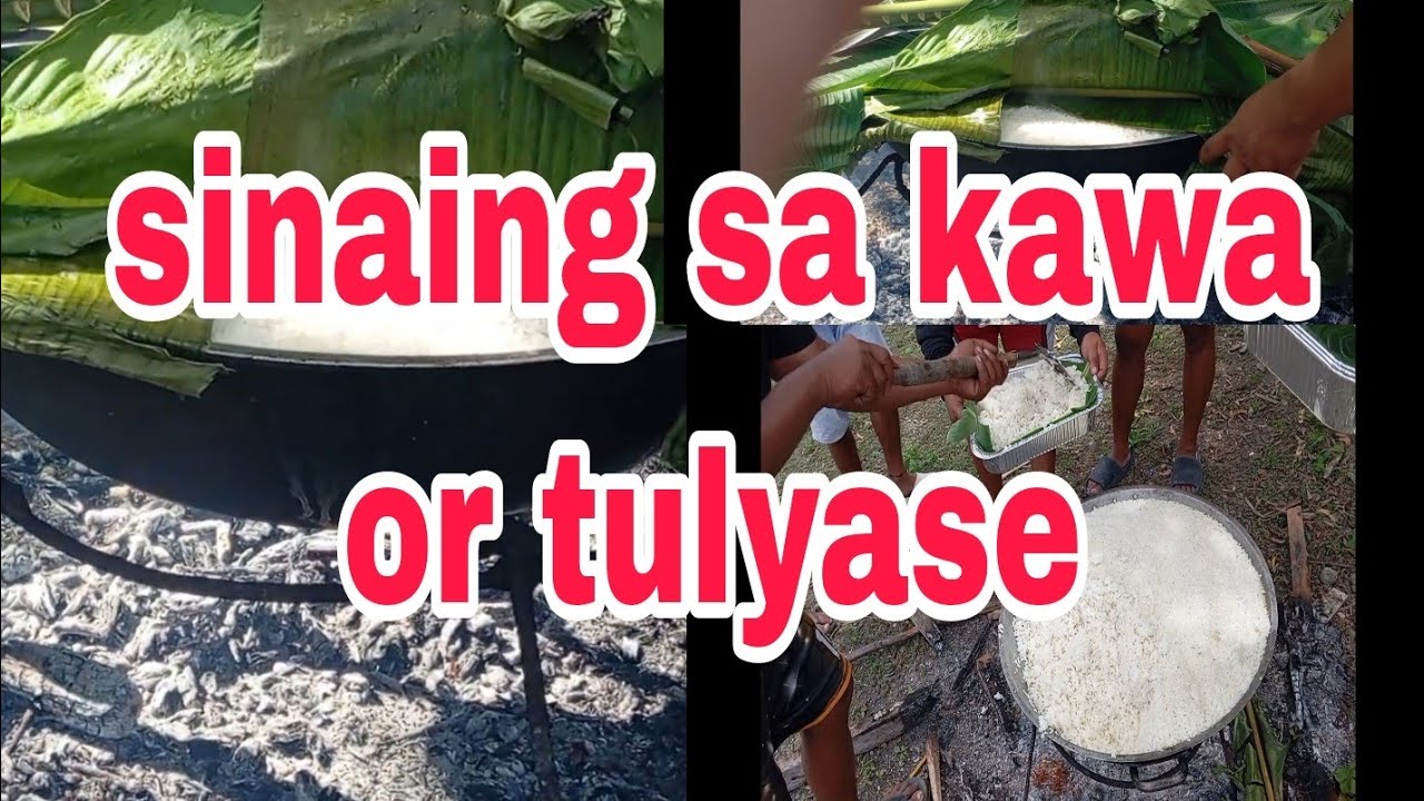 paanu mag saing sa tulyase o kawa. - YouTube