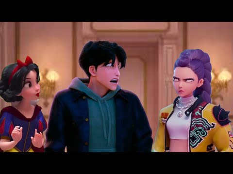 Saja Boys meet Disney Princesses | Kpop Demon Hunters x Wreck it Ralph Movie | Huntrix