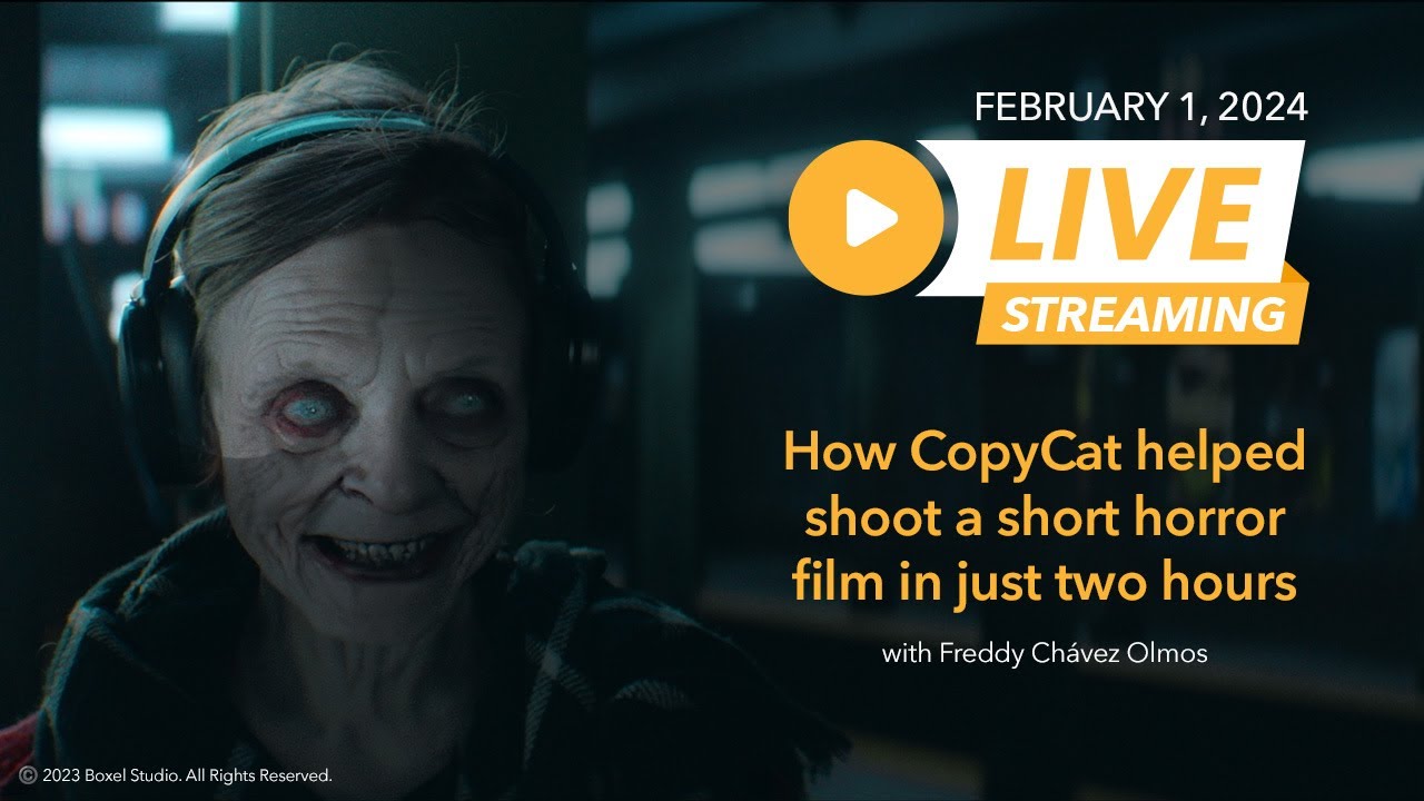 How CopyCat helped shoot a short horror film in just two hours - YouTube
