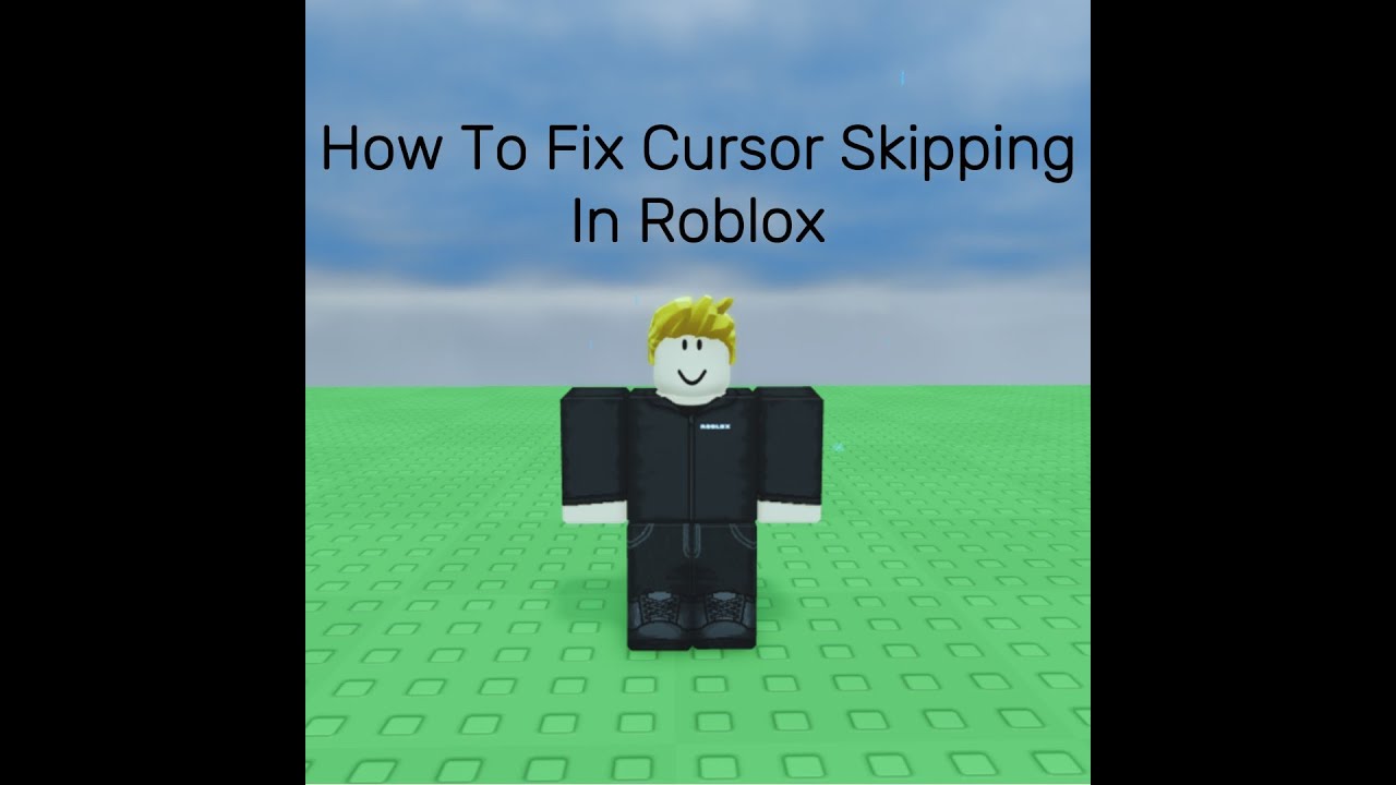 HOW TO Fix Cursor Skipping In Roblox In Under 20 Seconds (Grow A Garden ...