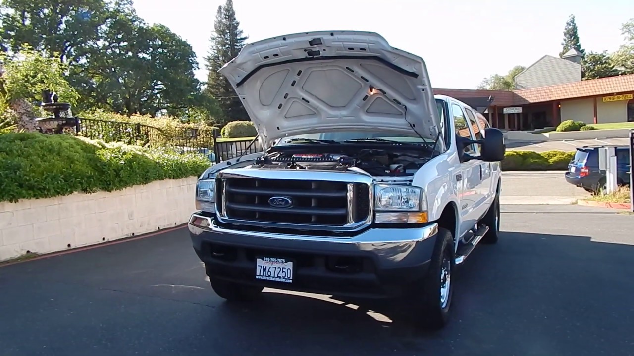 2004 Ford F250 FX4 Super Duty Crew Cab Turbo Diesel video overview and ...