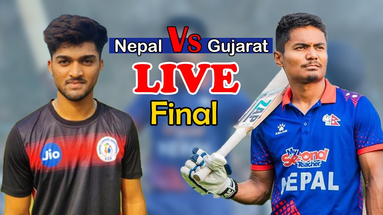 FINAL | NEPAL v/s GUJARAT | TRIANGULAR SERIES T20 Final Cricket Live ...