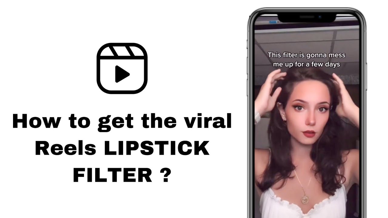 How to get the Viral Reels LIPSTICK FILTER ? Reels Trending | Viral ...