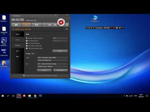 Bandicam Programının Kurulumu Bilgisayara ve Programını  full yapma