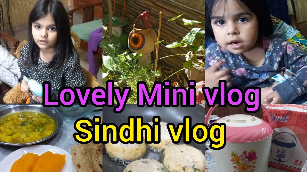 Lovely mini vlog 💕/my daily routine 🍳🥣🥘🔪👭💗/sindhi vlog - YouTube