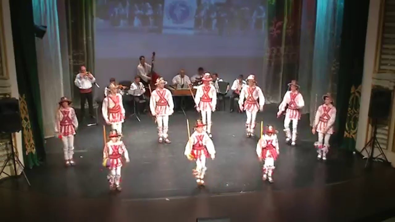 CALUSUL Ansamblul Folcloric Romanati Caracal - YouTube