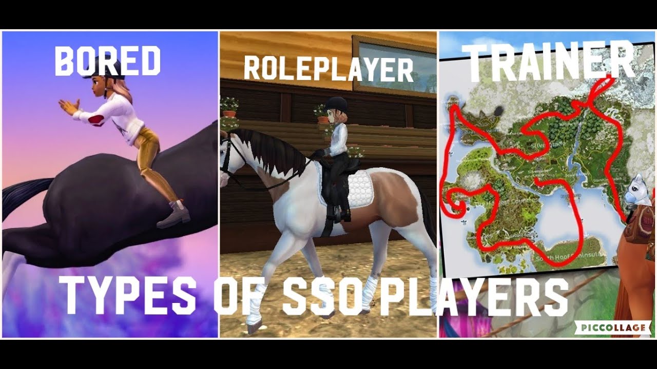types of sso players : star stable online - YouTube