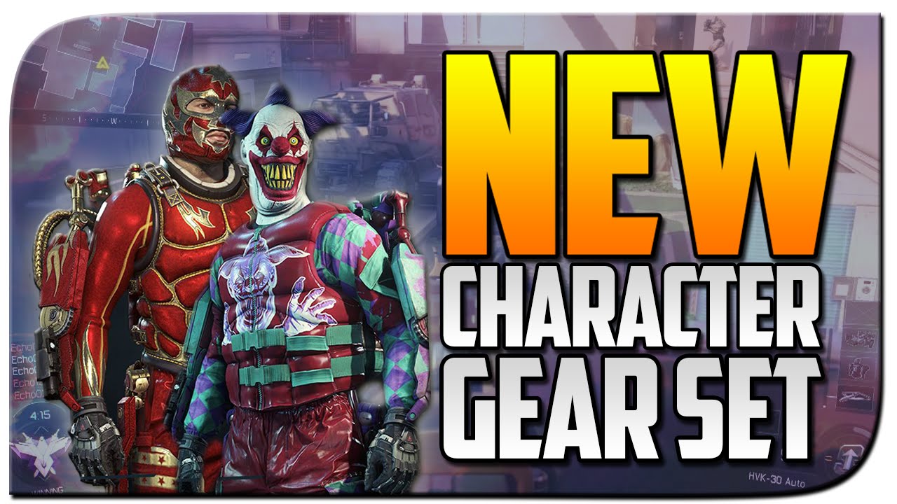 Call of Duty Advanced Warfare New Gear Sets! - "AW News" CLOWN GEAR SET ...