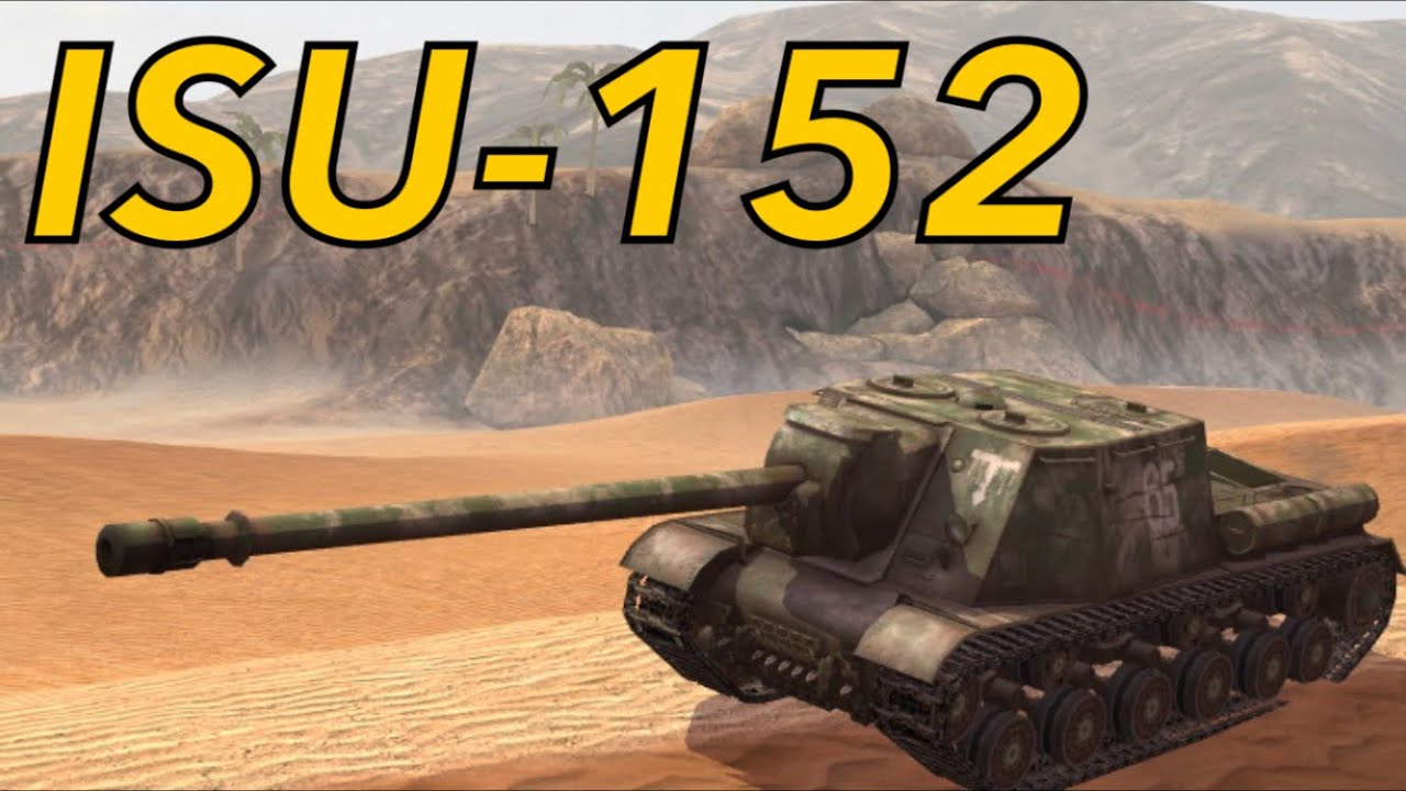 WoTB ISU-152 4953DMG 4 Kills - YouTube