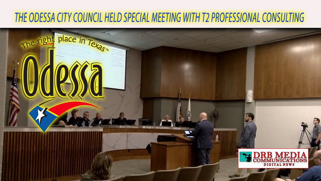 Odessa City Council Held Special Meeting along with T2 Professional ...