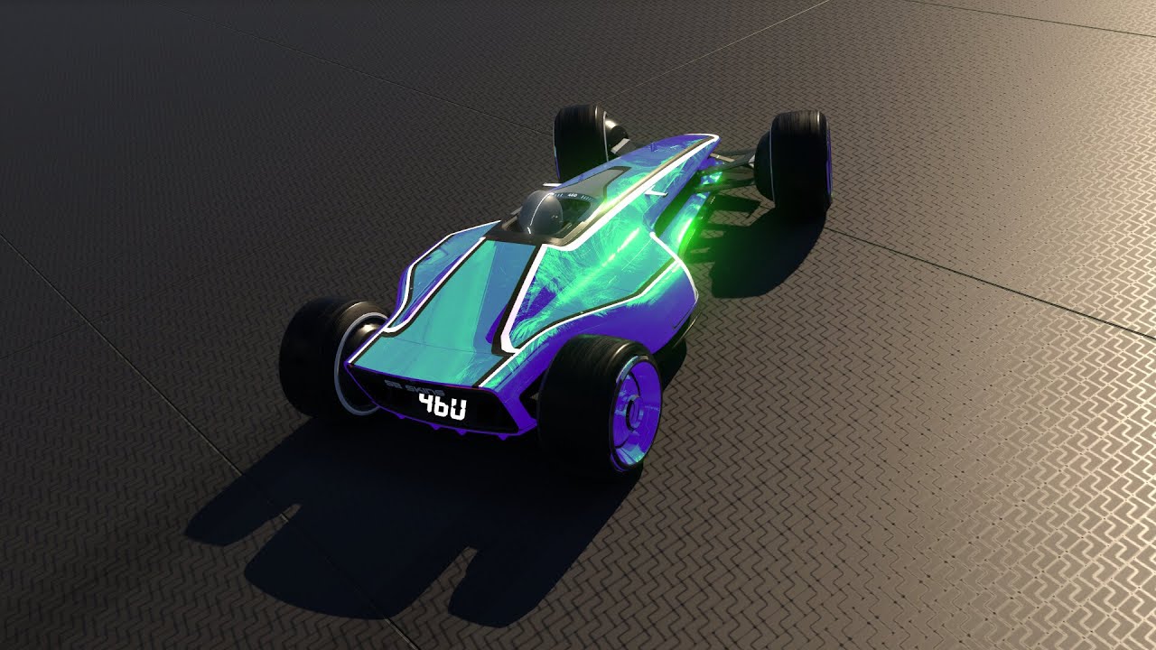 Iridescent Skin Showcase - YouTube