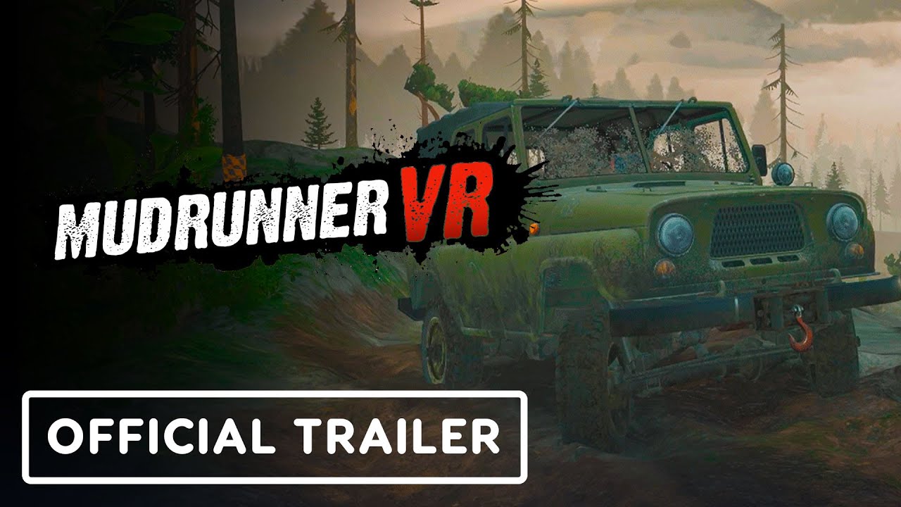 MudRunner VR - Official Launch Trailer - YouTube