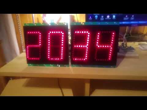 Horloge - Afficheurs 7 Segments 6 LED - 4 Digits - MAX7219 - DS3231 - v1.0 - Arduino UNO - YouTube