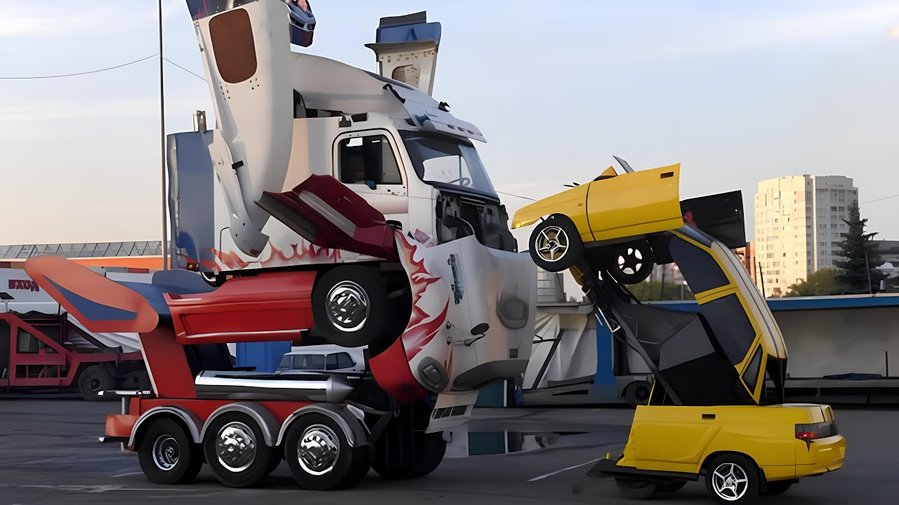 Real-Life Optimus Prime Truck Transformation in Action! - YouTube