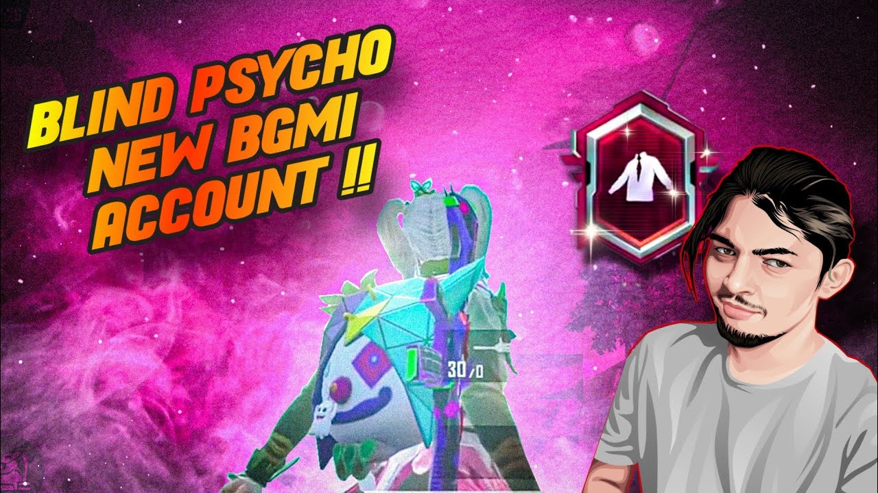 ⚡ Blind Psycho New | mythic fashion | BGMI account - YouTube