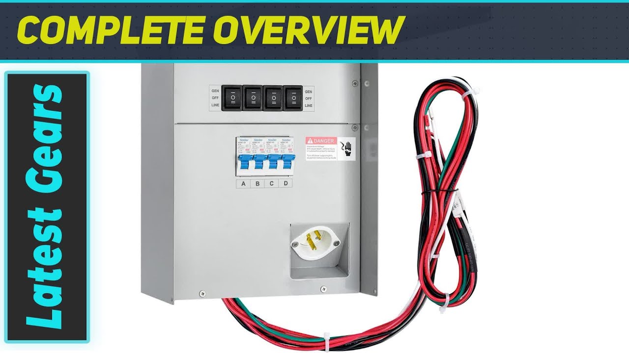 Briidea Home Integration Generator Transfer Switch Kit: Ensure ...