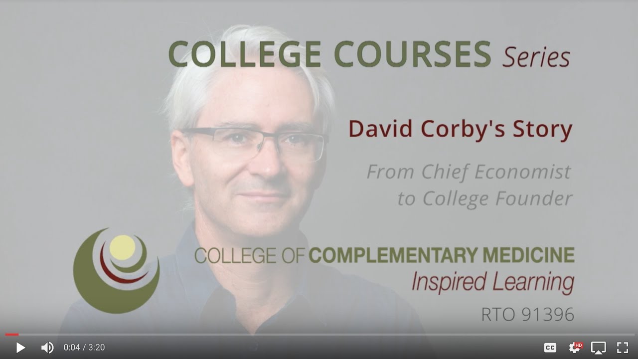 David Corby's Story from Chief Economist to College Founder - YouTube