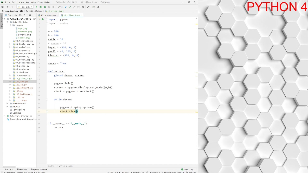 Python 4 - YouTube