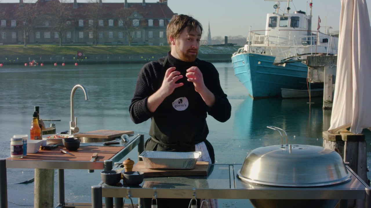 Dancook Grill - Gorm's smoked mackerel dish - YouTube