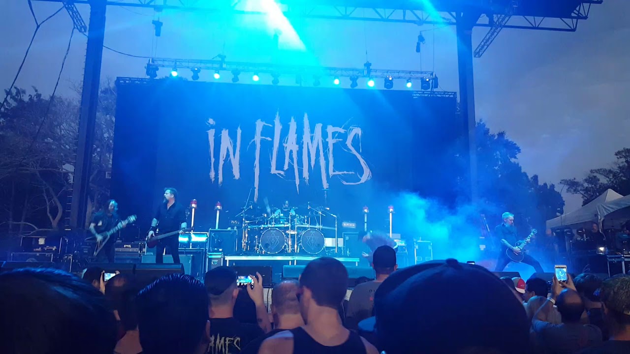 In Flames "Bullet Ride" 2016 Orlando - YouTube
