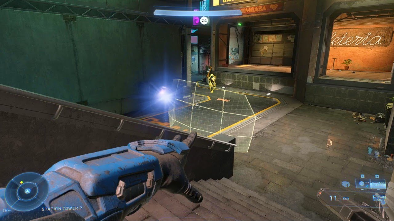 Drop Wall Trap in Halo Infinite - YouTube