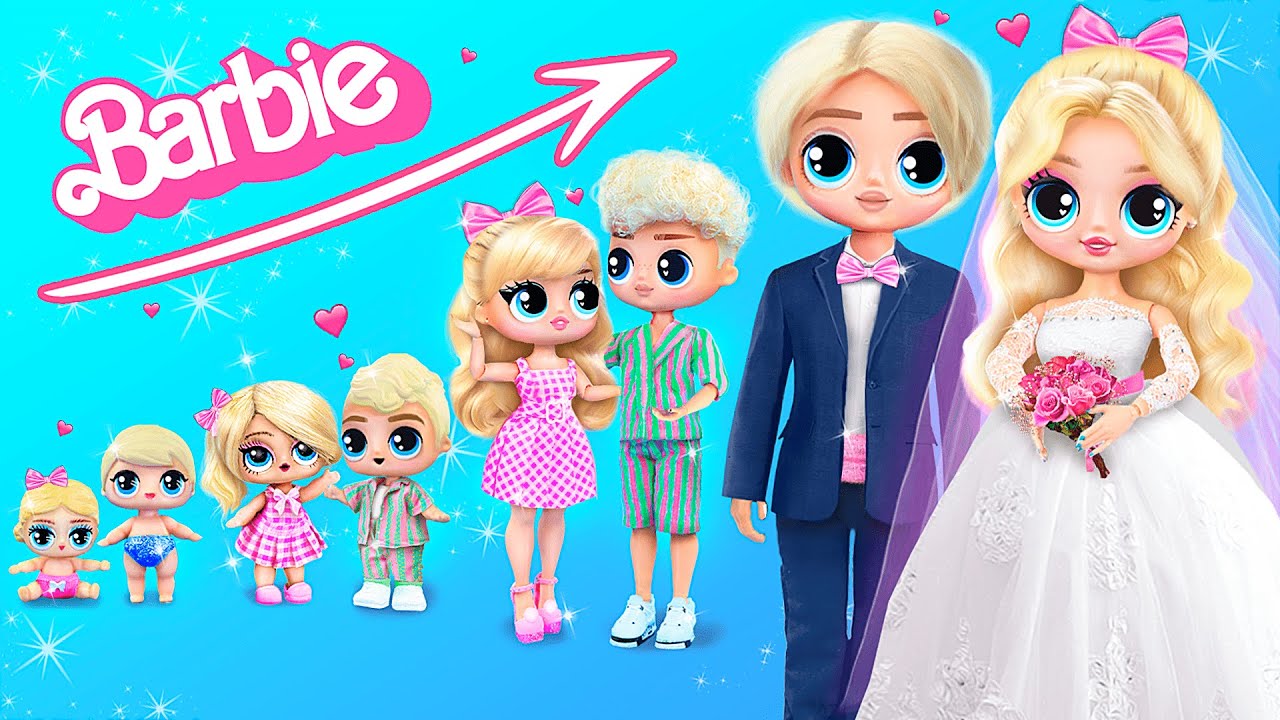 Kisah Lain dari Barbie LOL! 33 Kreasi untuk LOL OMG - YouTube