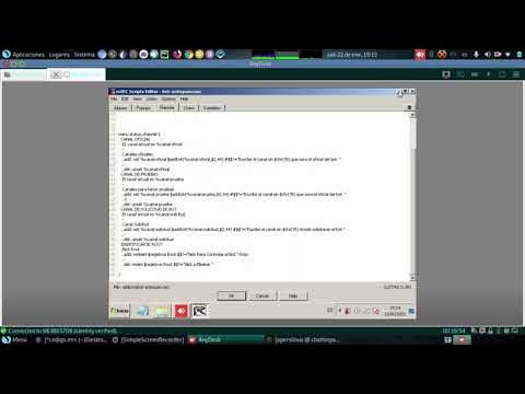 Como Crear Un BOT En Mirc Script Para Irc | Creando menus con if - Parte 5 - YouTube