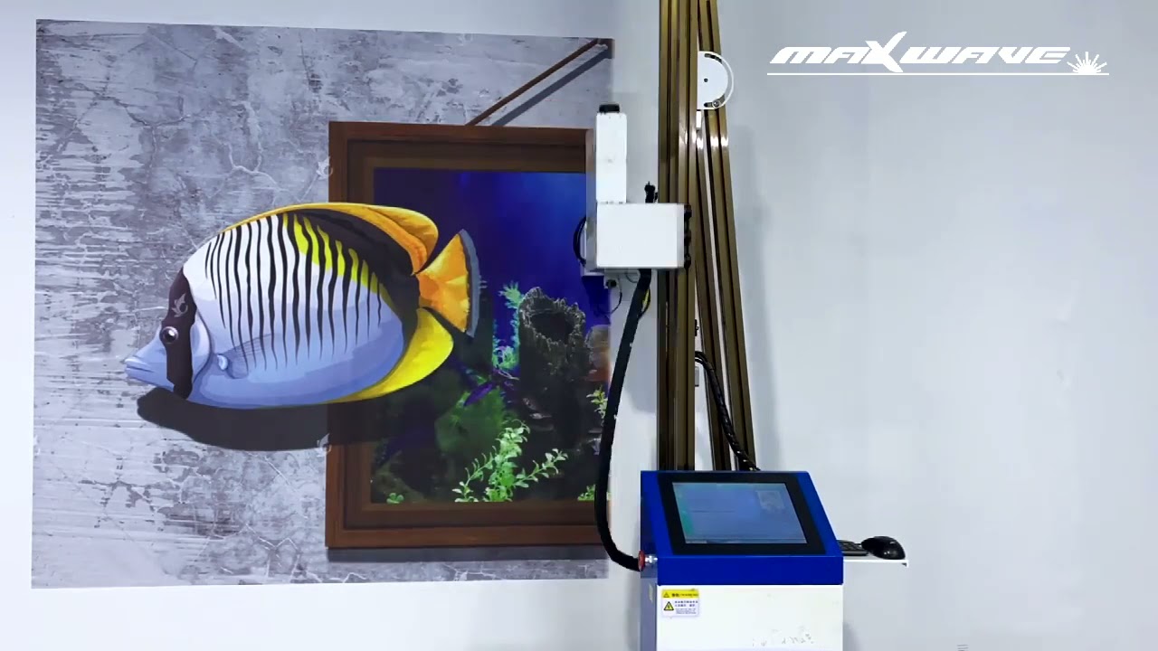 Maxwave Wall Printer Print Chinese Style 3D images - YouTube