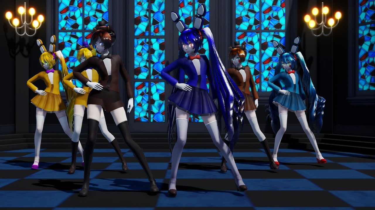 [MMD x FNAM] Side By Side (1080p60) - YouTube