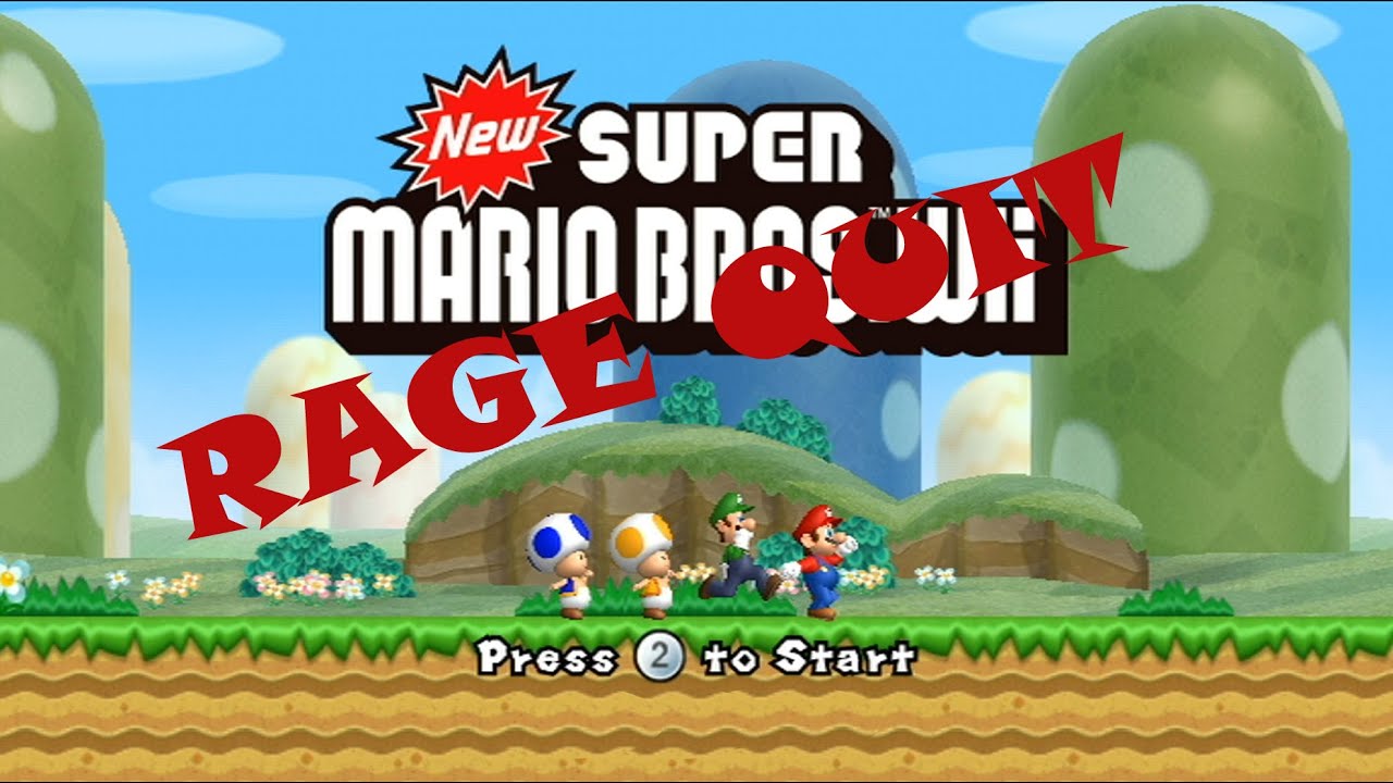 Rage Quit: Super Mario Bros Ep. 1 - YouTube