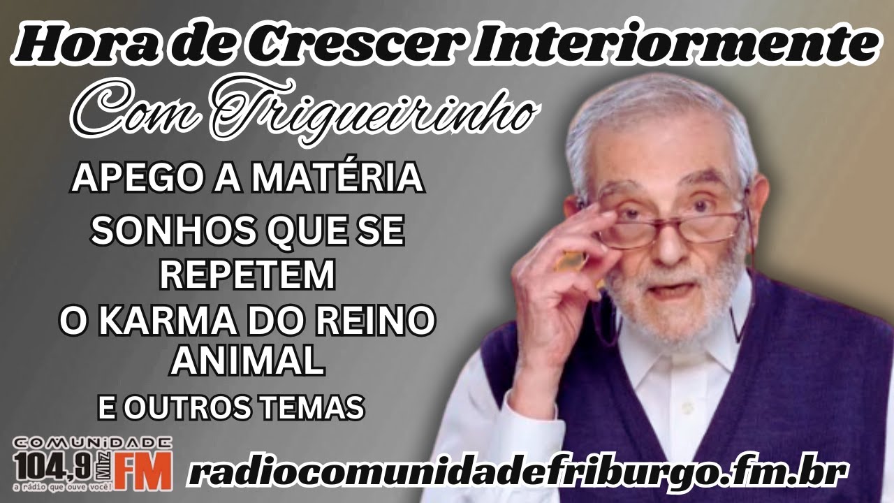 APEGO A MATÉRIA E OUTROS TEMAS - YouTube