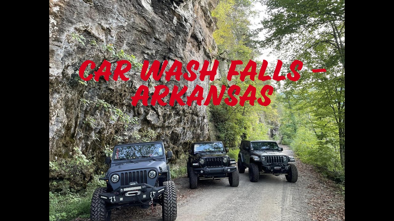 Car Wash Falls in the Ozark National Forest, Arkansas - YouTube