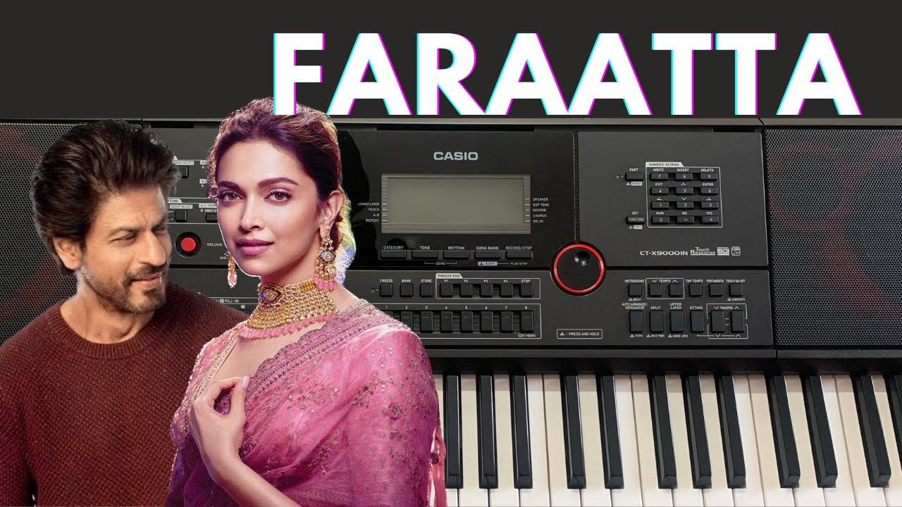 JAWAN- Faraatta song on piano | Piano Cover | Instrumental Soham - YouTube