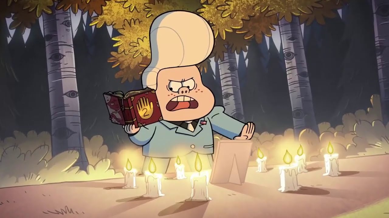 Gideon Invocando o Bill Cipher [ Gravit Falls ] - [ PT BR ] - YouTube
