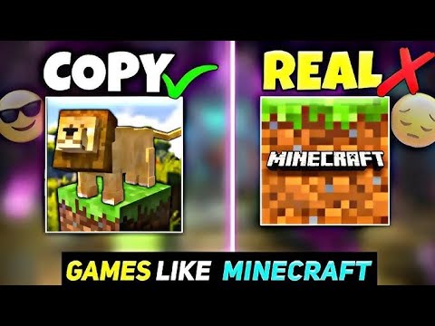 TOP 5 BEST COPY GAMES LIKE MINECRAFT 1.21+ JAVA EDITION 🤩 | BEST ...