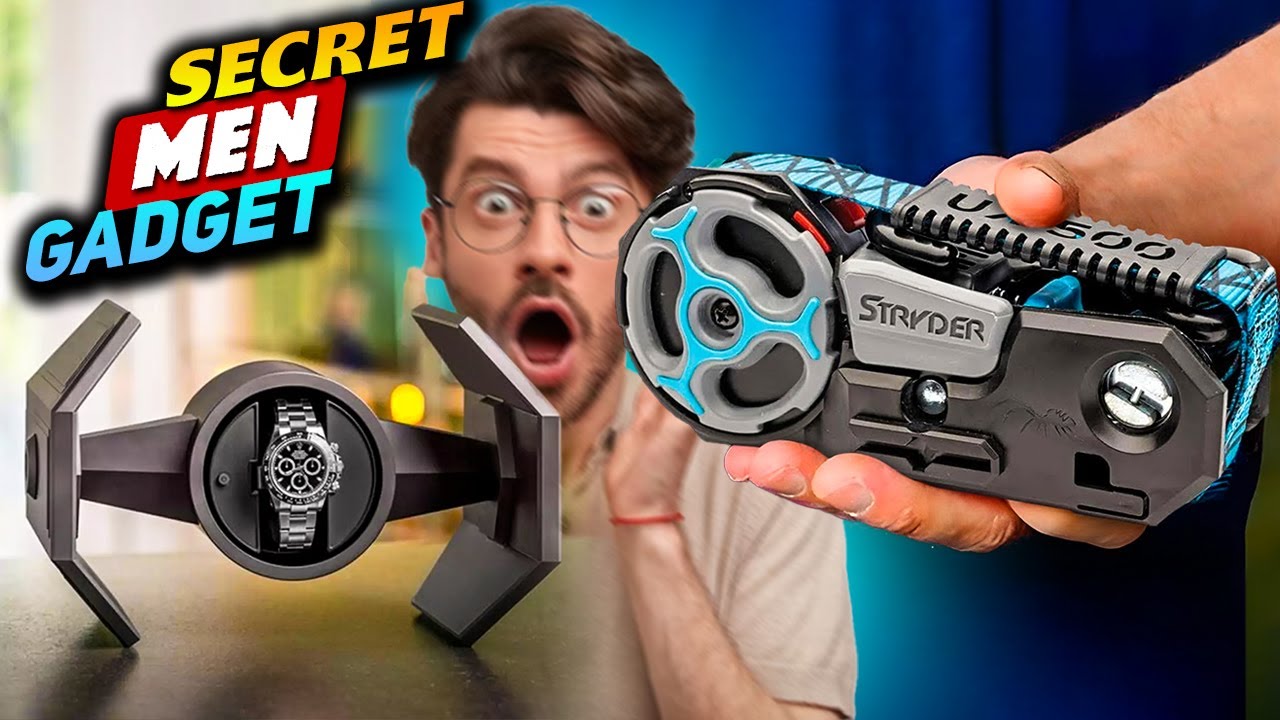 6 Most Secret Gadgets for Men Hidden Tech That Women Can't See - YouTube
