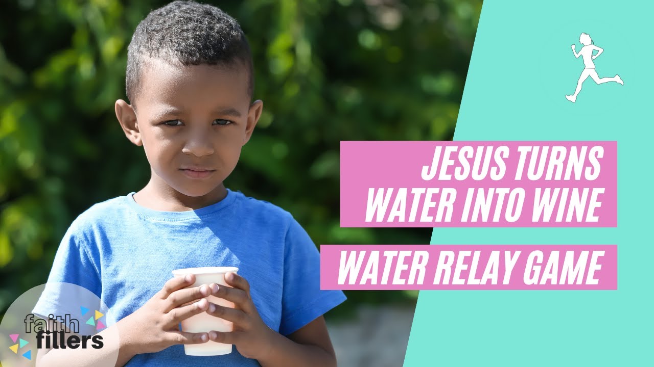 Kids Bible Games - Water Relay Race - YouTube
