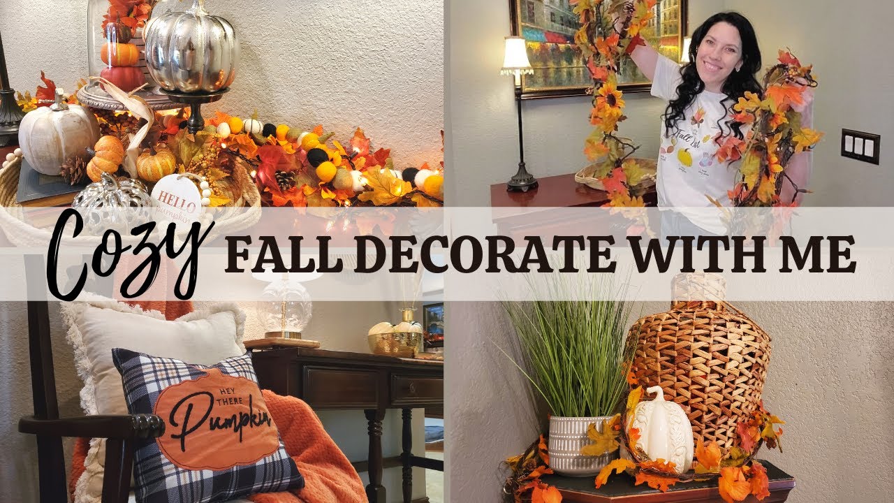 COZY FALL DECORATE WITH ME 2022 | DECORATING IDEAS FOR YOUR AUTUMN ...