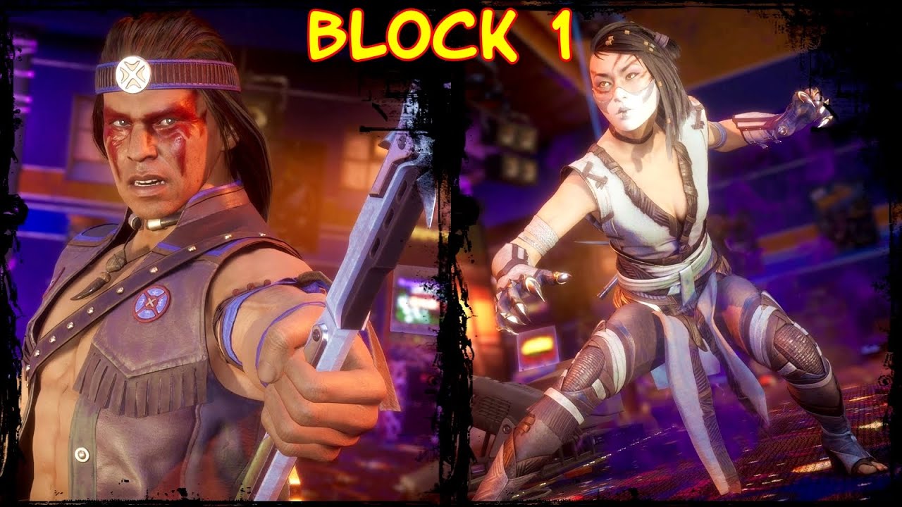 Nightwolf v Mileena - The Tournament - Block 1 - Mortal Kombat 11 - YouTube