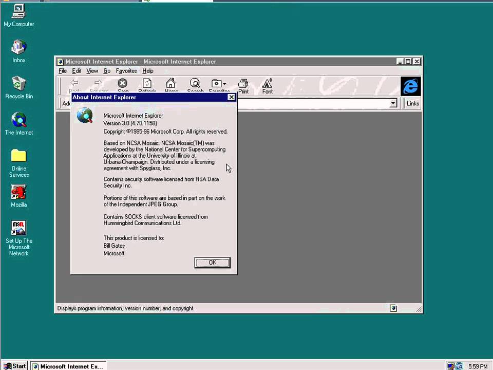 Windows 95 OSR2 - YouTube