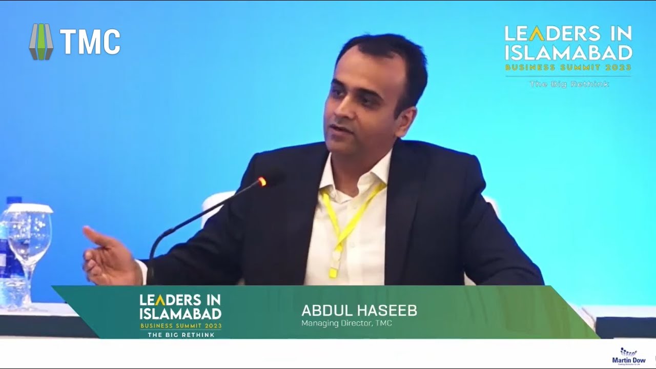 Abdul Haseeb - Leaders in Islamabad Business Summit 2023 - YouTube