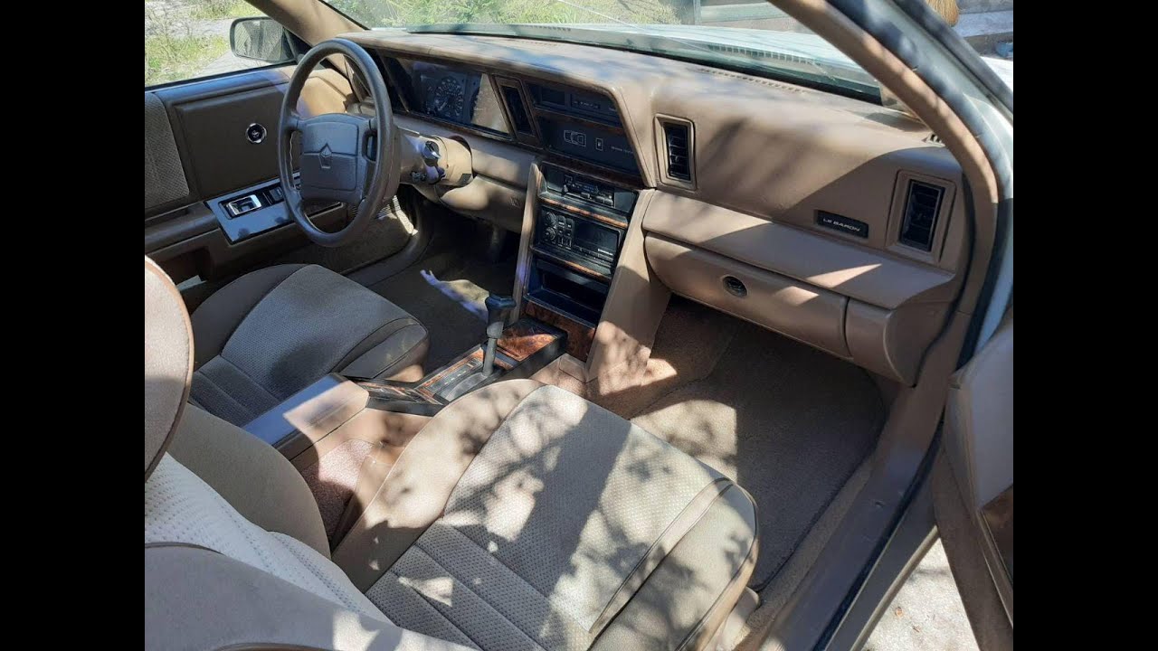 Капсула времени(time capsule)! Chrysler LeBaron, 1989г.в! 25 лет ...
