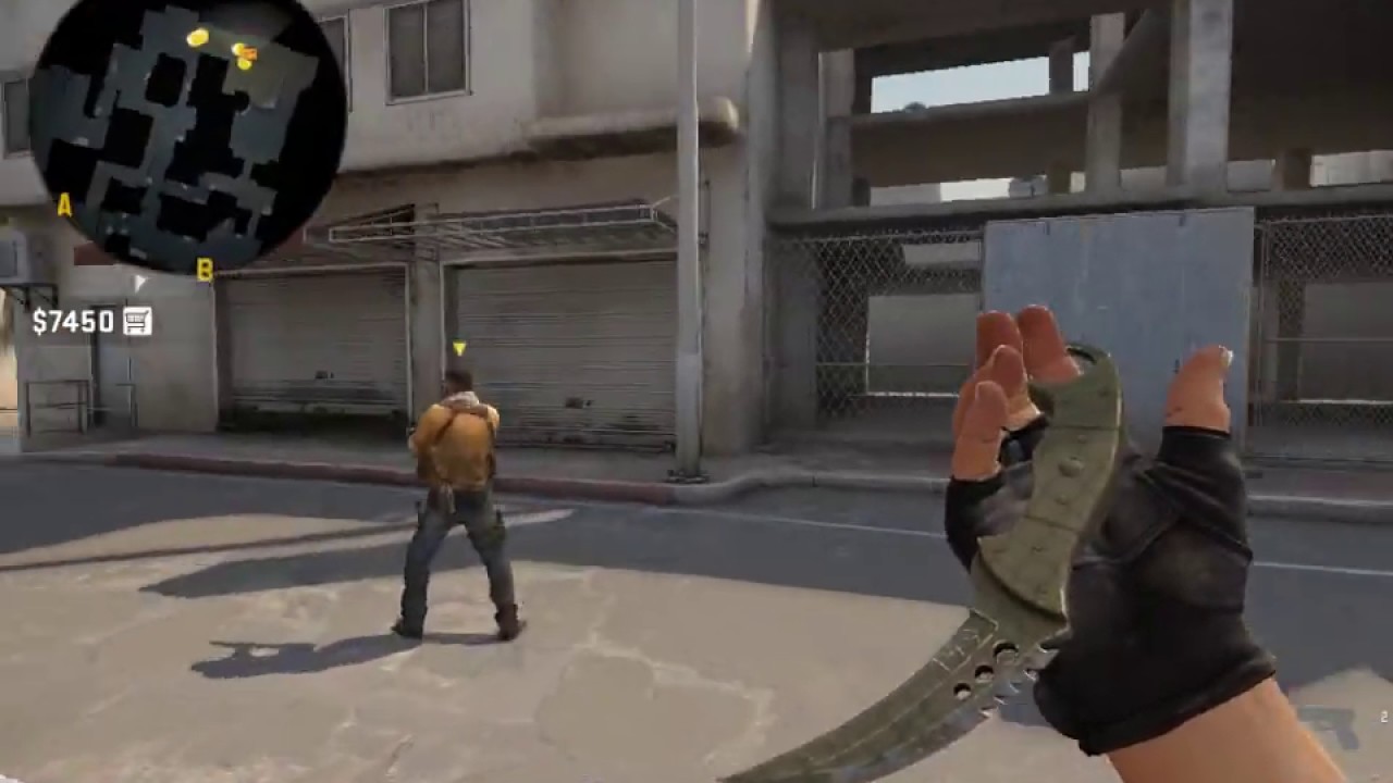 CS:GO Talon Knife-Safari Mesh-Stattrak | Skin Showcase - YouTube